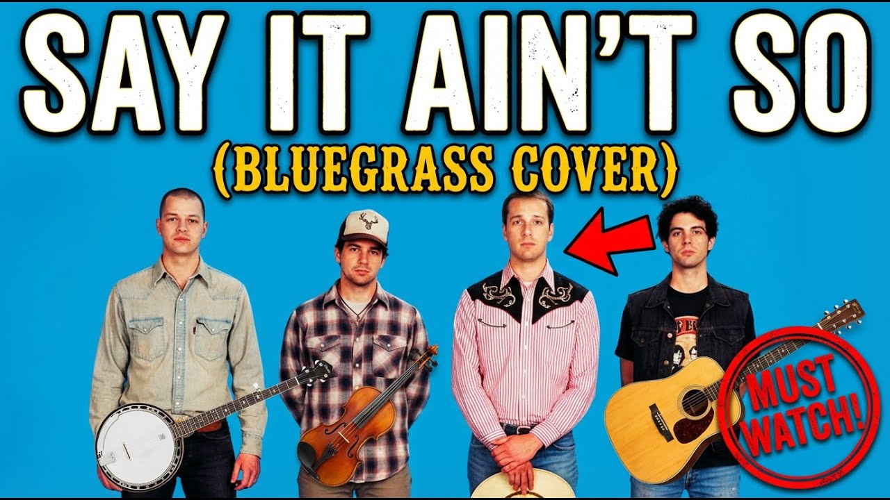 Say It Ain't So by Weezer Soulful Bluegrass Country Cover - YouTube