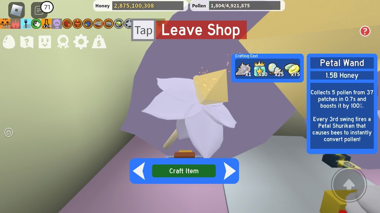 Finally Buying The Petal Wand (BSS) - YouTube