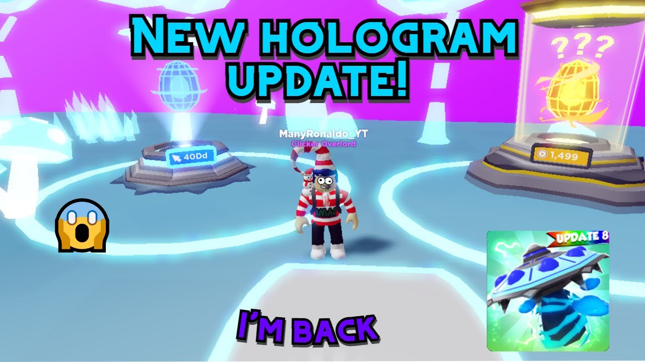 New Update - Hologram! - Got the new crafted pet in Clicker Simulator ...