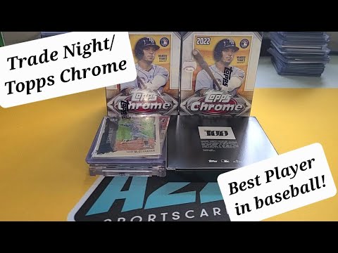 Trade Night/Topps Chrome - YouTube