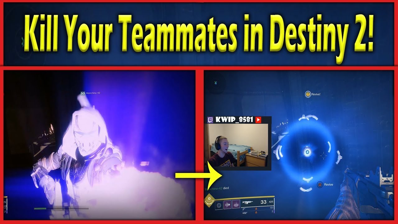 You Can Kill Your Teammates in Destiny 2! (Including PvP) - YouTube