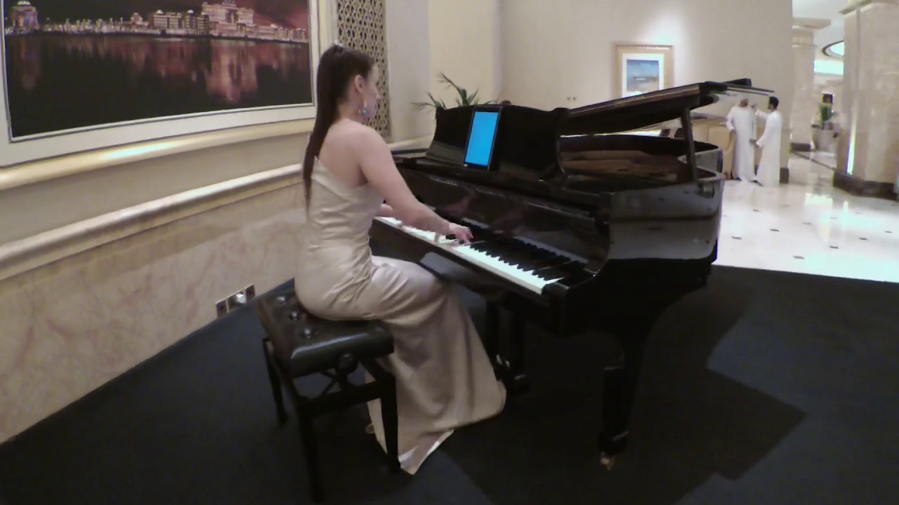 A Thousand Years (Christina Perri) Piano cover - Emirates Palace - YouTube