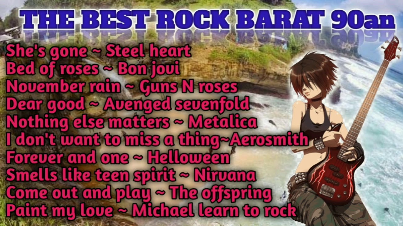 The best rock barat th 90an //Mp3 // TANPA IKLAN - YouTube Music