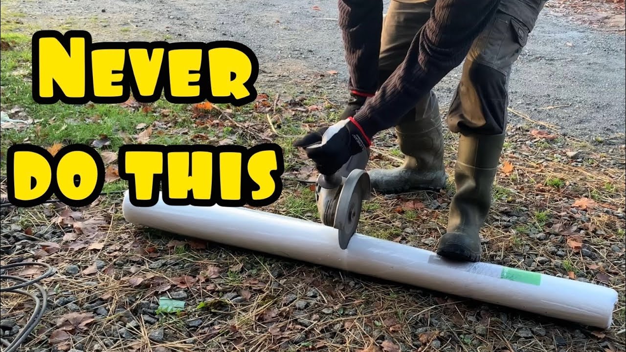 Building a Drainage Trench for Water Management - YouTube