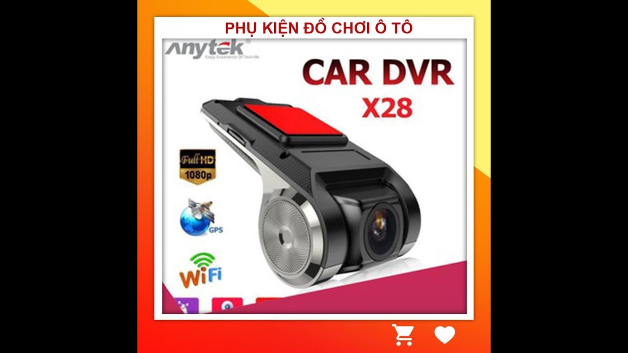 camera hành trình anytek x28 - YouTube