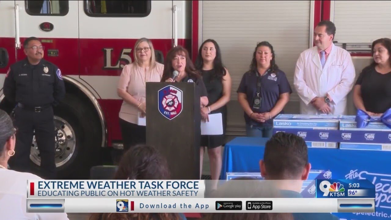 Extreme Weather Task Force on hot weather safety - YouTube