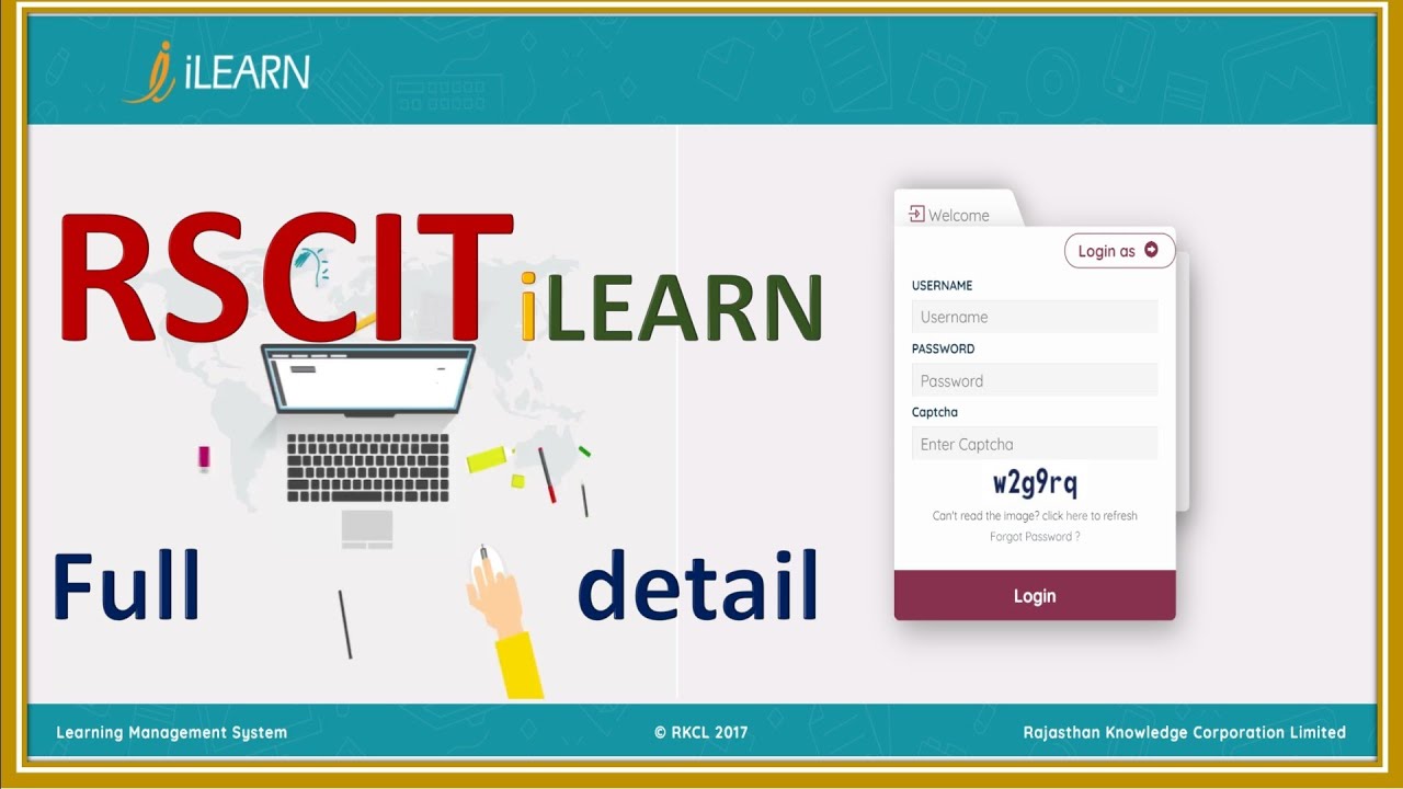 How to use ilearn on pc, laptop #RSCIT #RKCL #ilearn - YouTube