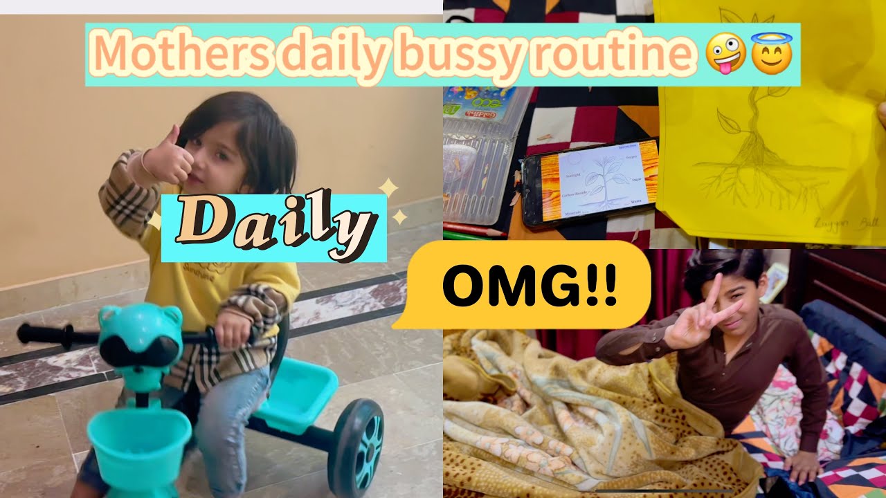 Daily routine vlog | Burhan ke tabiyat kharab | hina murtaza butt vlog. - YouTube