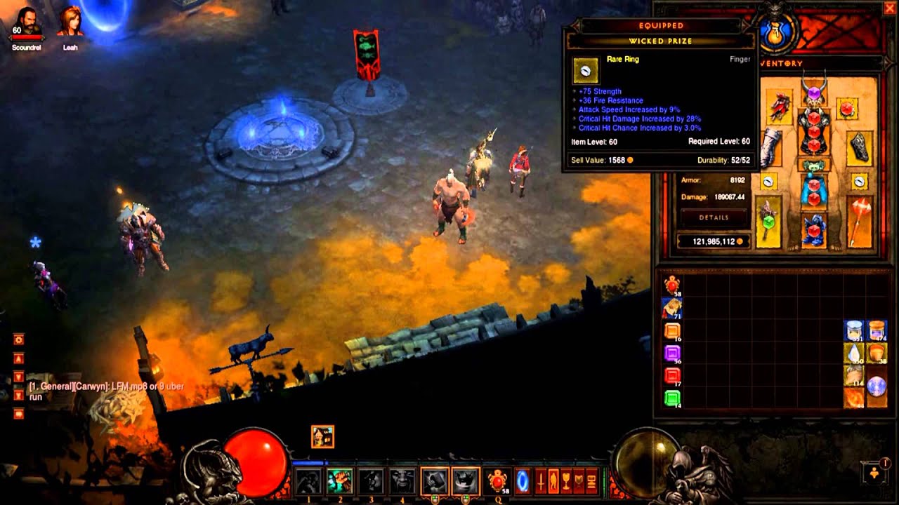 Gaming & Tech Stuff: Diablo 3 Barbarian gear updated. - YouTube