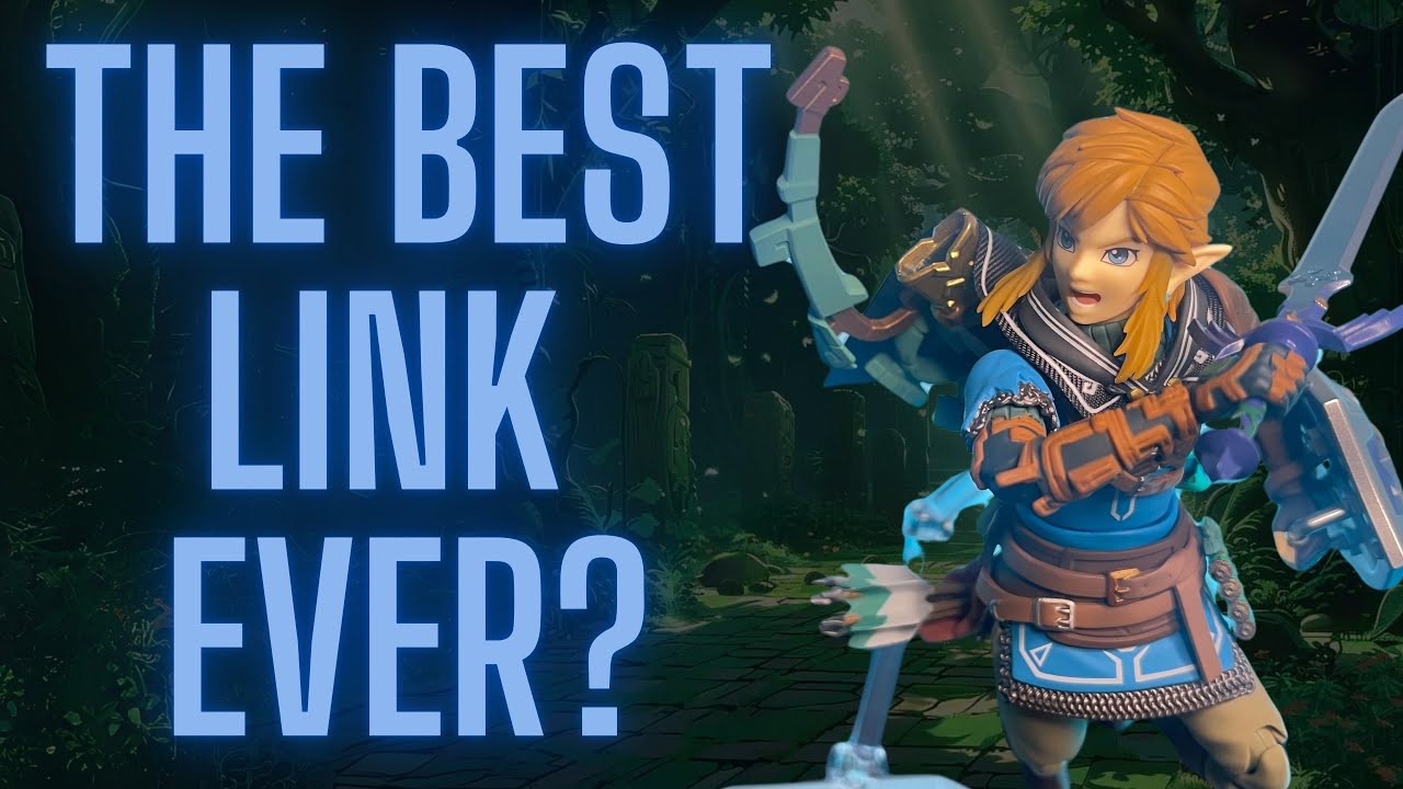 Figma Tears of the Kingdom Link DX Review… The best Link Ever???? - YouTube