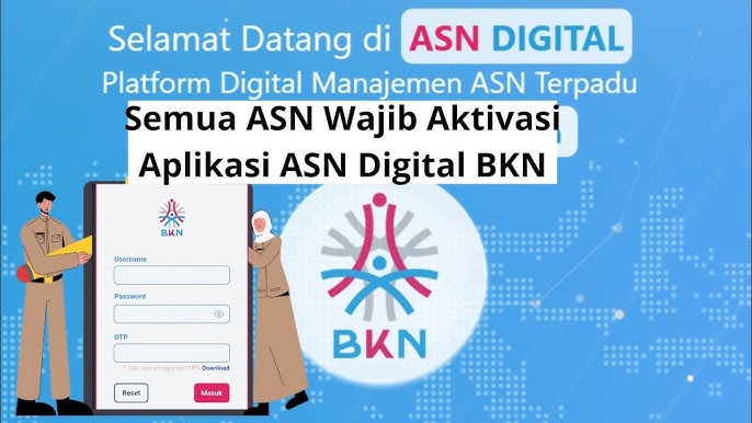 Cara Aktivasi MFA ASN Digital BKN bagi PNS dan PPPK, Terakhir Hari Ini ...
