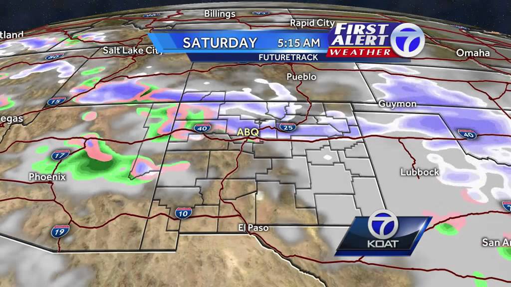 RADAR: See where the snow hits next - YouTube