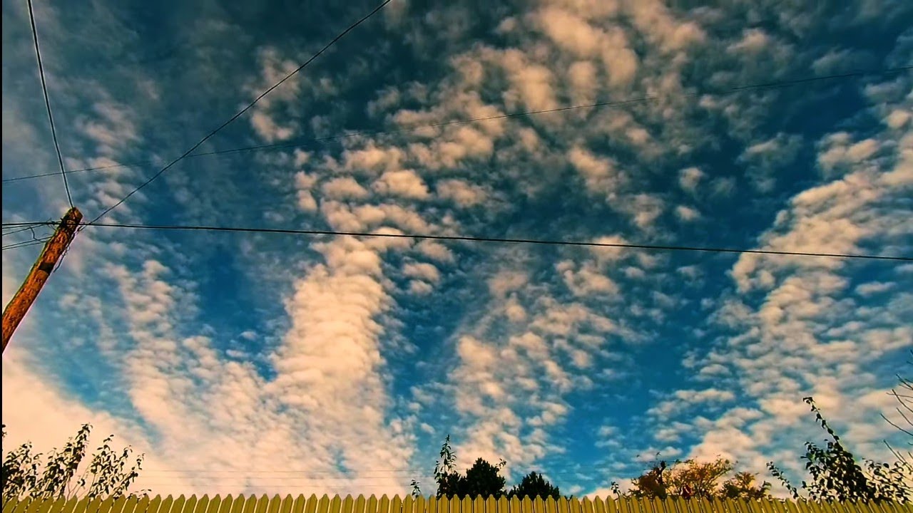 Deep Blue Sky Timelapse – Free Clouds Background Video (No Copyright ...