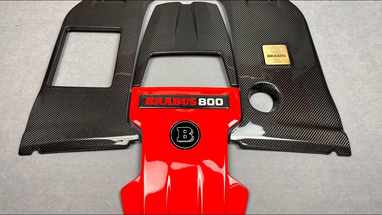 Brabus 800 Carbon Engine cover Mercedes GLE GLS AMG X167 G63 G Class ...