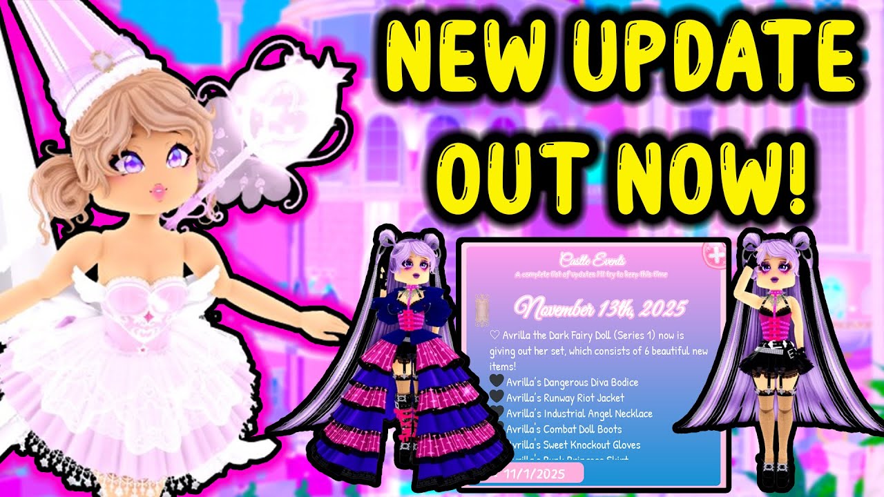 NEW UPDATE Is Out Now New Set And More Royale High - YouTube