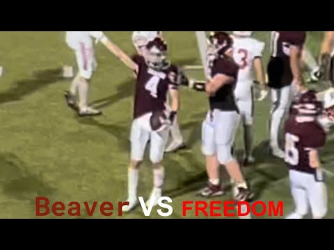 Beaver vs Freedom Football Highlights - YouTube
