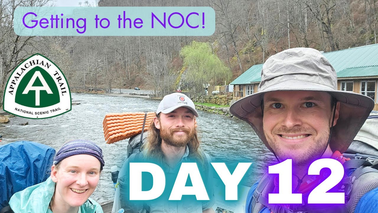 Cold Spring Gap to the NOC | Appalachian Trail Thru Hike Day 12 - YouTube