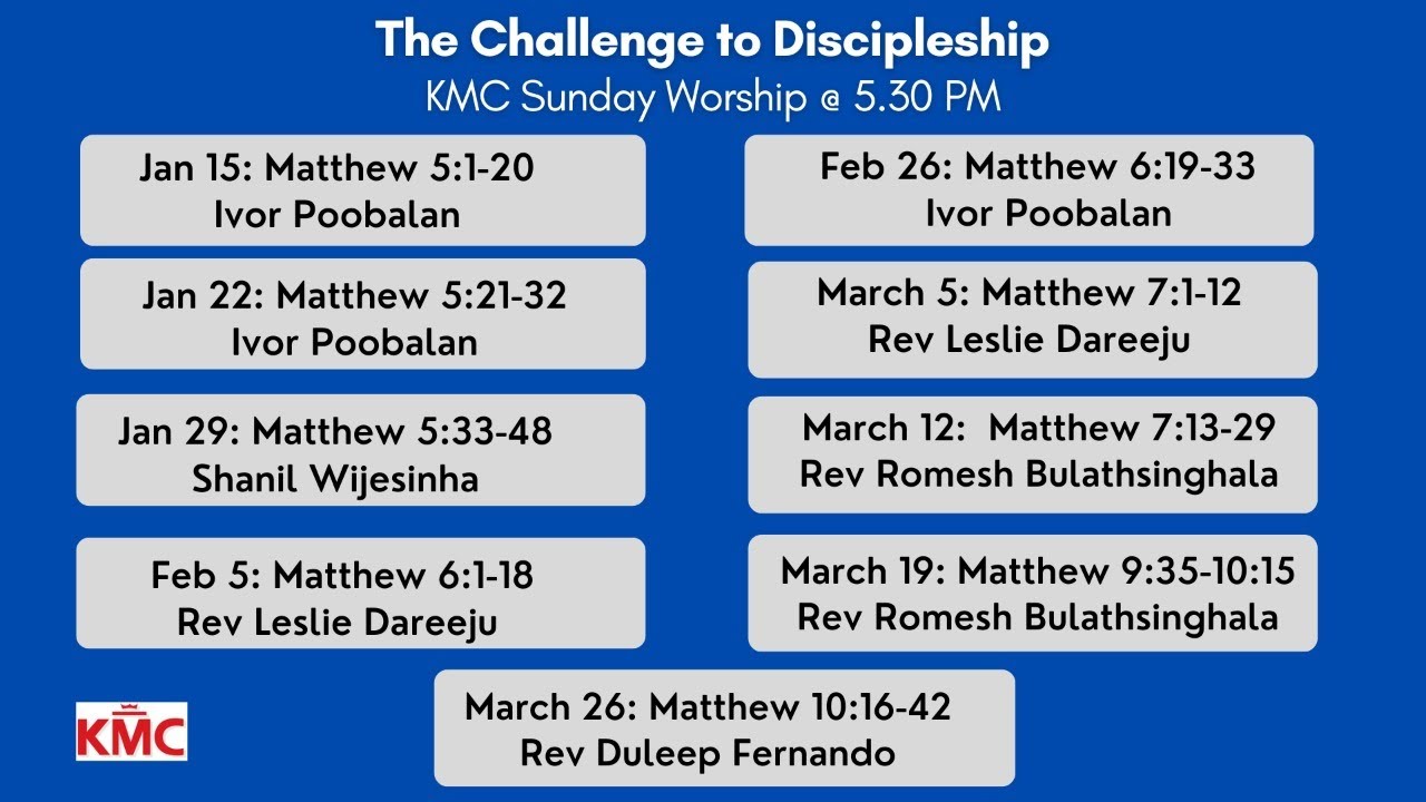 The Challenge to Discipleship - Introduction - YouTube