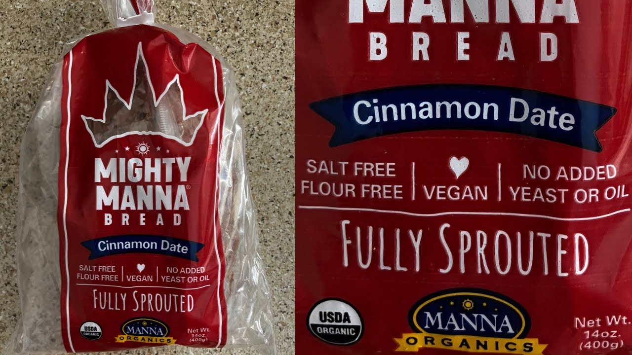 Tasty Taste Test: Manna Bread, Healthiest Whole/Vegan Bread - YouTube