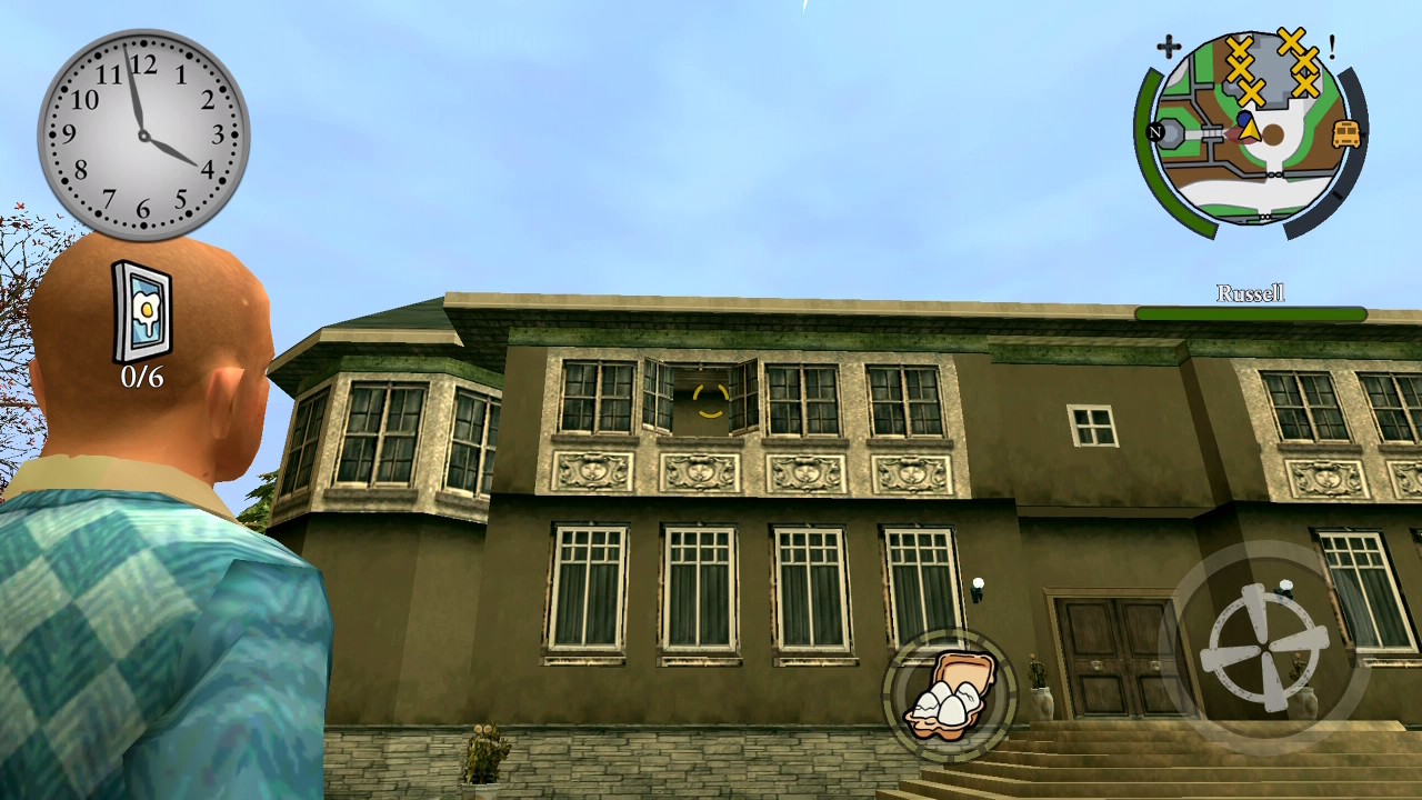 Bully Tad's House Mission stage 100% Success With Russel - YouTube