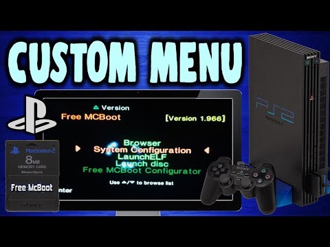 Customise Your PS2 Home Menu Using FreeMc Boot!