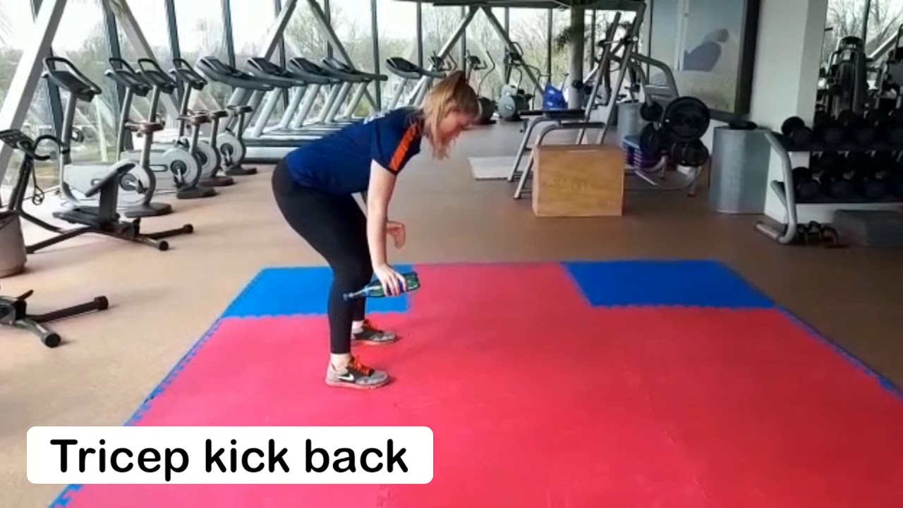 Tricep kick back - YouTube