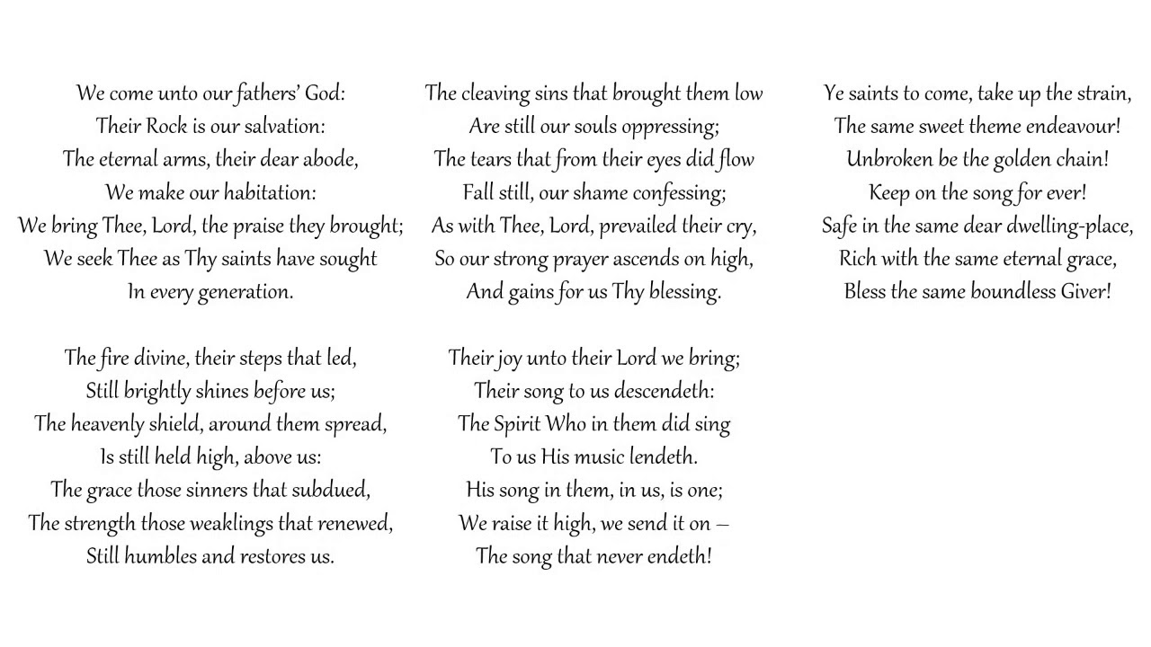 Evening Service: Being Satisfied with Good Things (Psalm 65:4) - Psalm ...