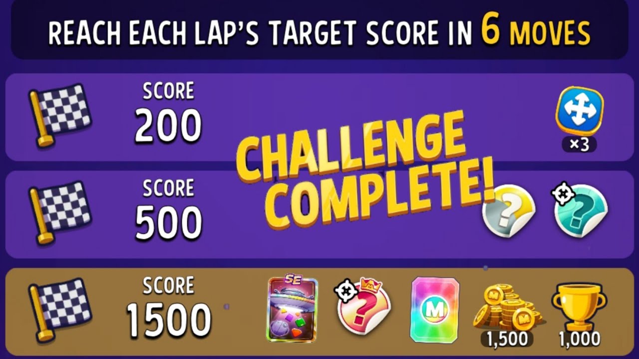 color crush solo challenge score rally 1500 score | match masters solo ...