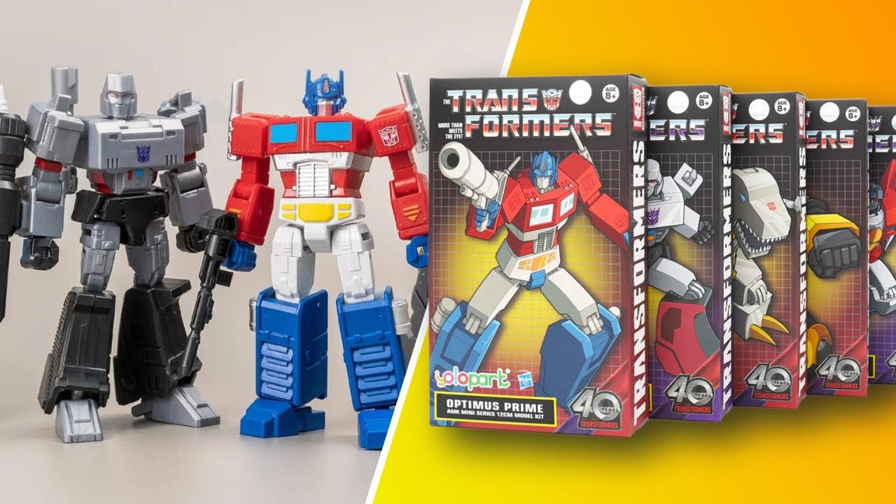 Transformers: Generation 1 AMK MINI Series Model Kits by YOLOPARK - YouTube