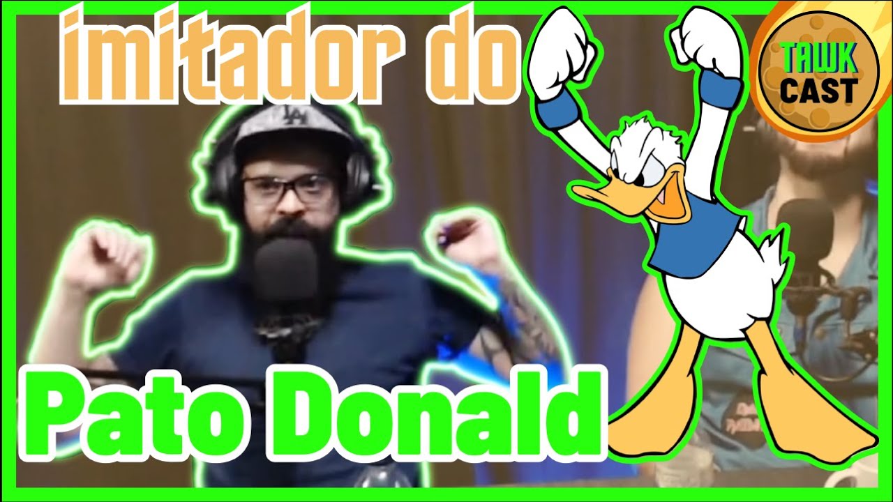 Pato Donald - A melhor Imitação do pato Donald e ainda cantando ...