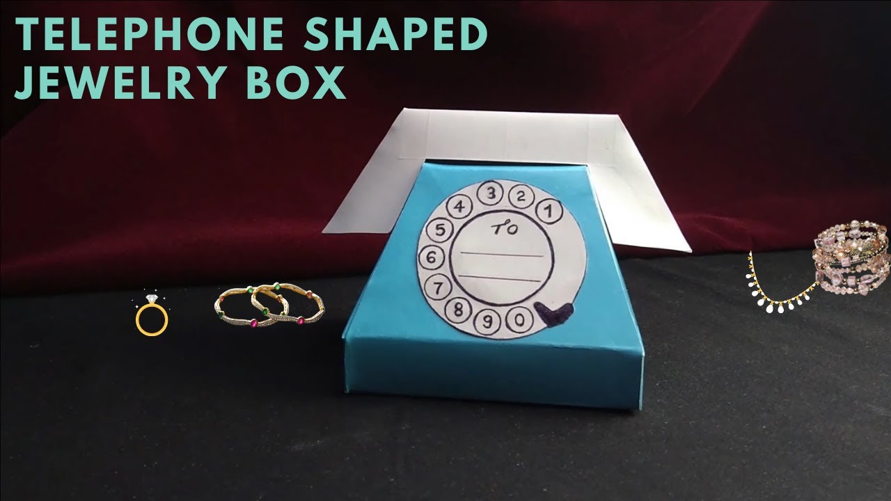 How to make paper telephone | DIY miniature telephone for kids | Paper ...