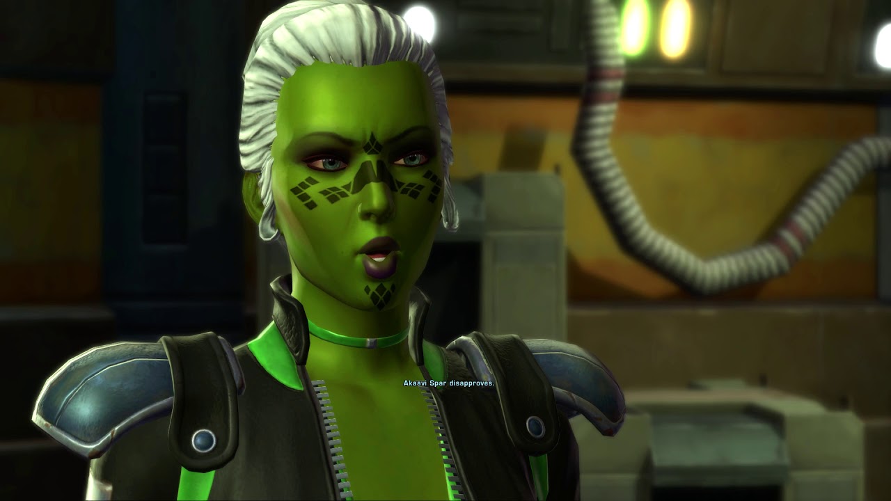 SWTOR Smuggler Akaavi - YouTube