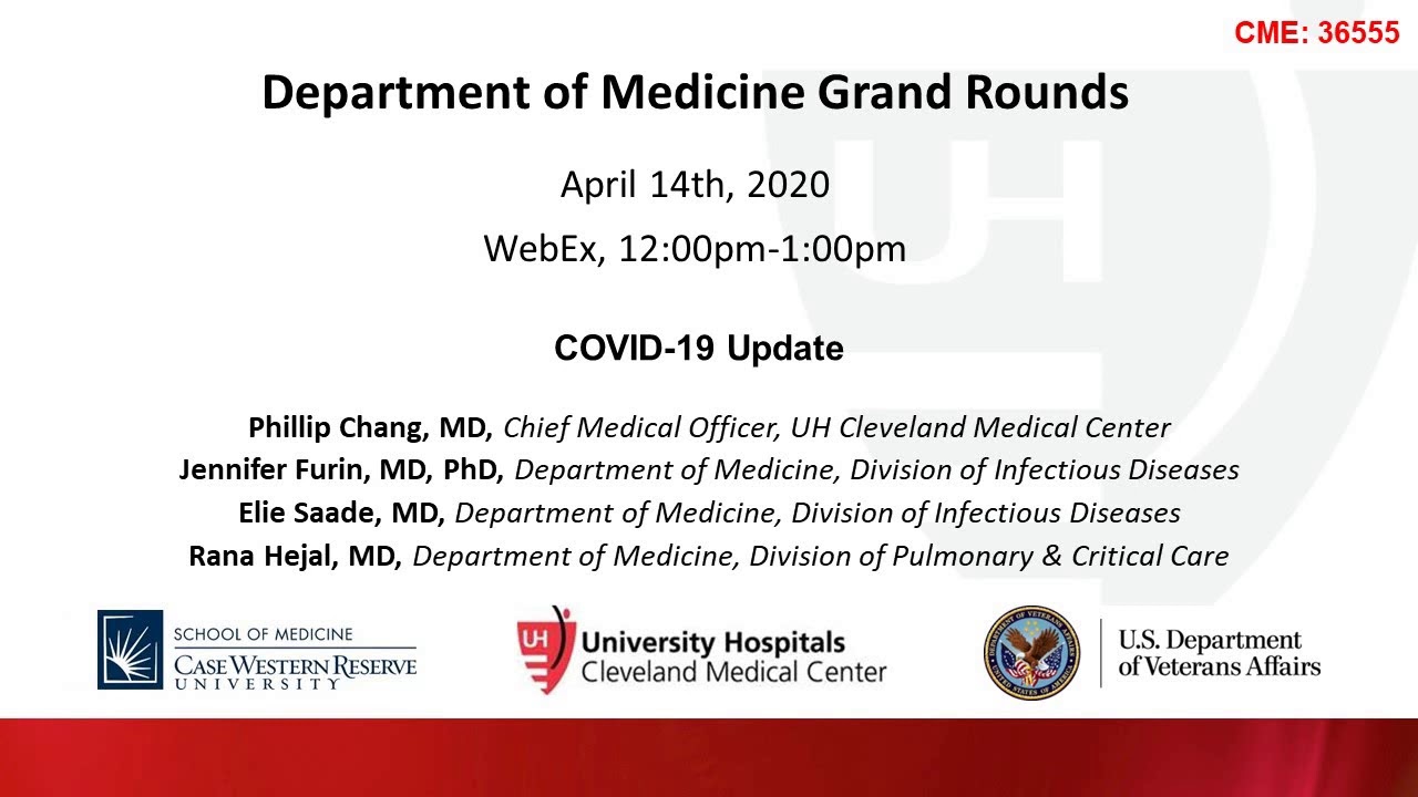 "COVID-19 Update" by Phillip Chang, MD, Jen Furin, MD, PhD, Elie Saade ...