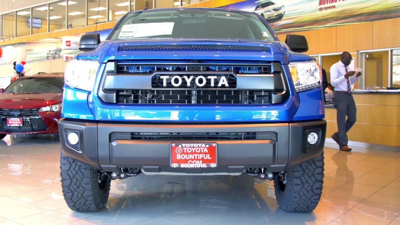 2016 Toyota Tundra SR5 in Bountiful Utah - Toyota Bountiful - YouTube