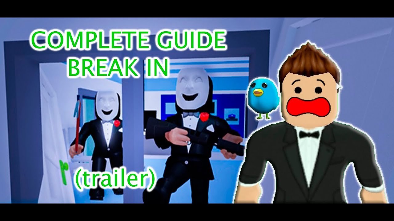 Break in en Roblox guía completa (trailer)- guide complete Break in ...