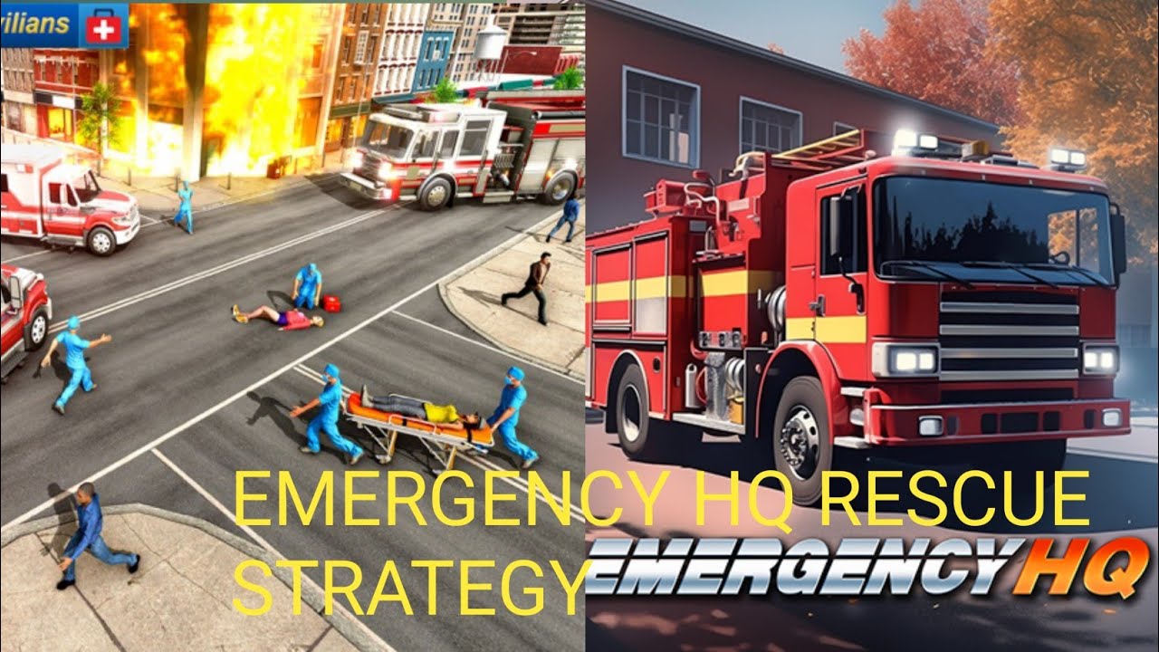 EMERGENCY HQ: rescue strategy gamer emergency hq rescue strategy - YouTube