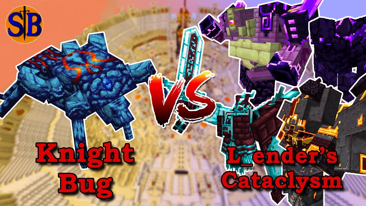 Knight Bug VS L_ender's Cataclysm | Minecraft Mob Battle - YouTube