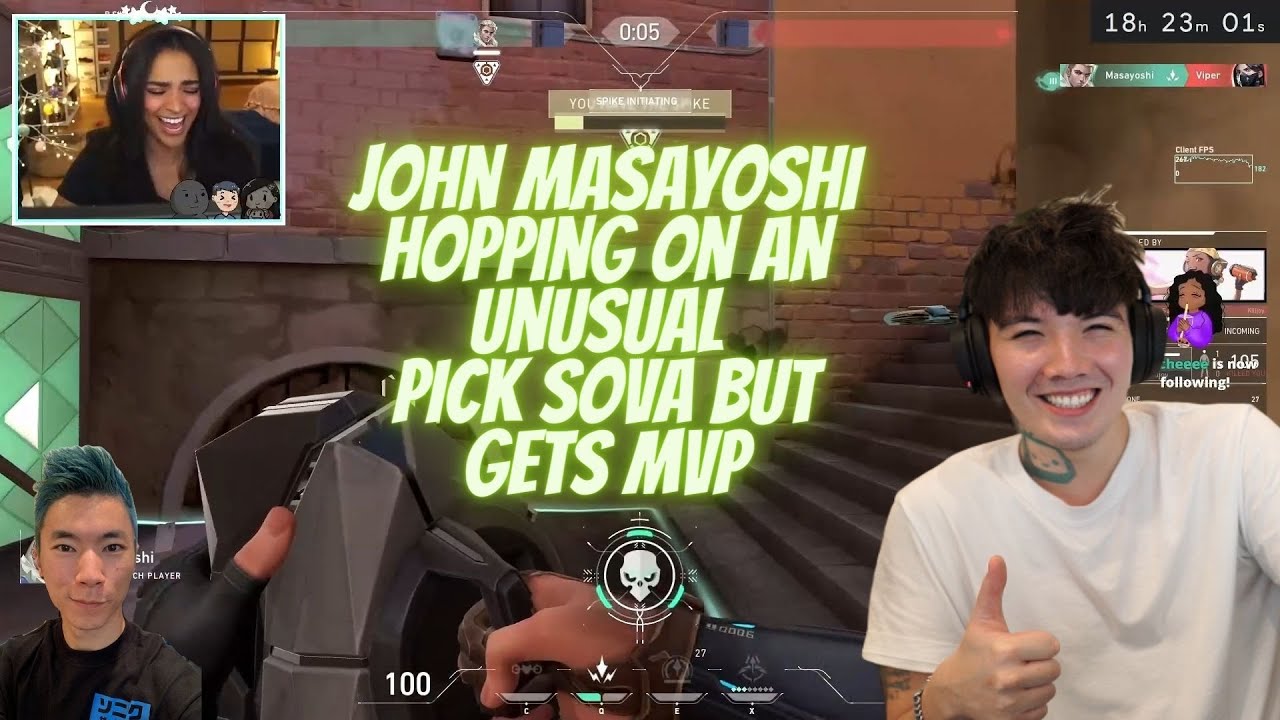 John Masayoshi Hopping on An Unusual Pick Sova but gets MVP ft Sydeon ...