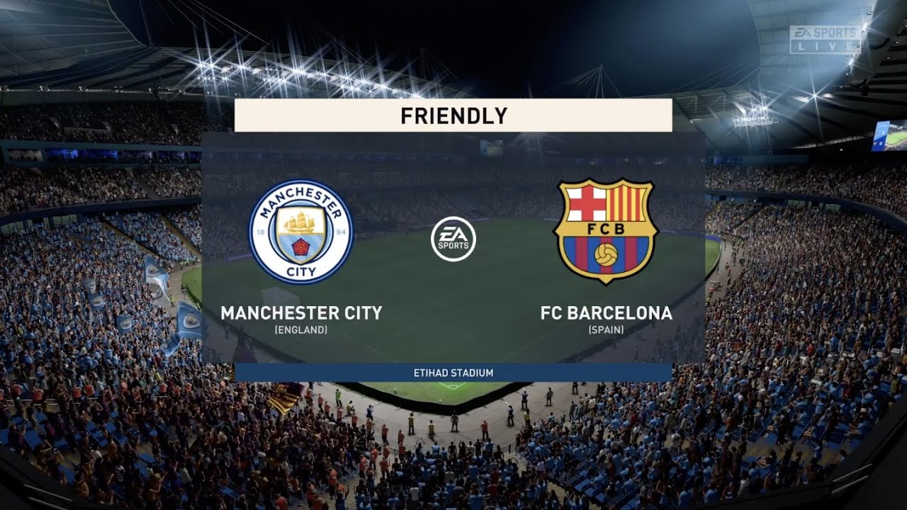 FIFA 23 Xbox S|X Manchester City vs Fc Barcelona - Full Match ...