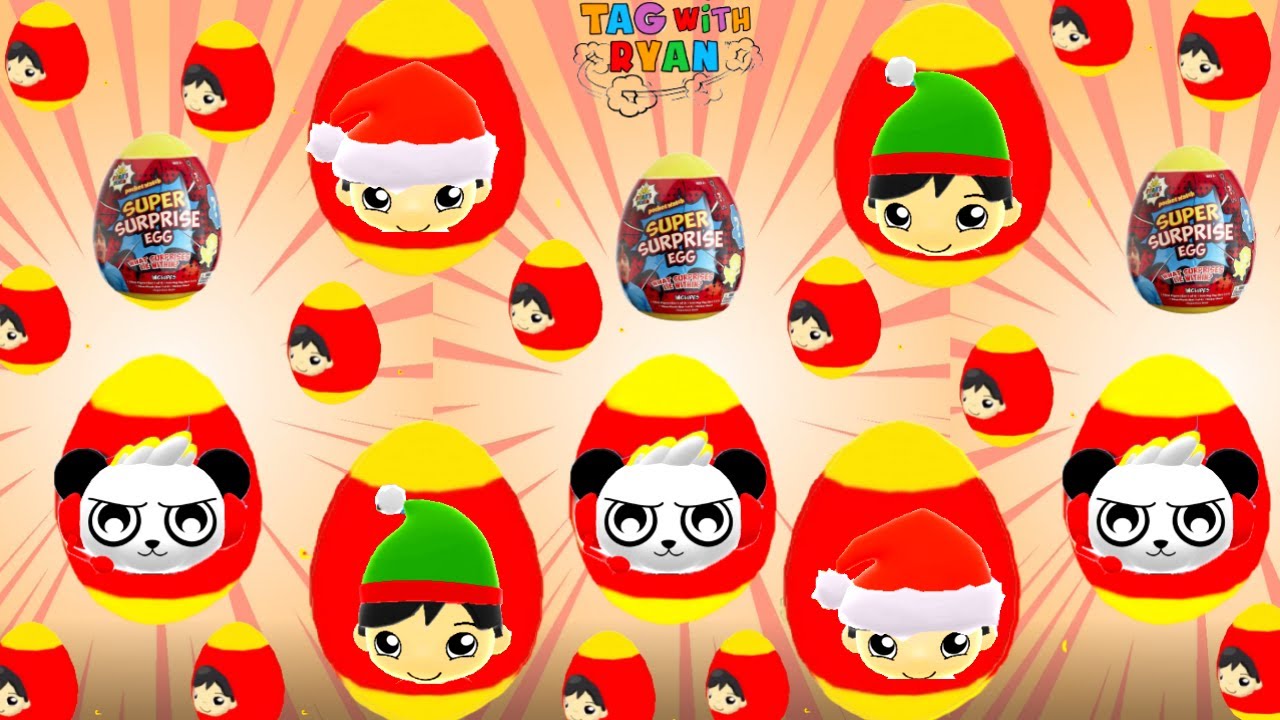 Tag with Ryan Mystery Surprise Chests Elf Ryan vs Santa Ryan All ...
