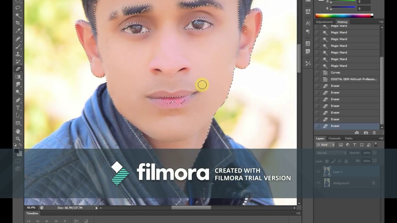 How To Simple Edit Photo In Adobe Photoshop CS6 - YouTube