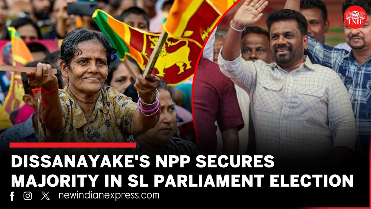 Sri Lankan president Dissanayake’s NPP secures majority in ...