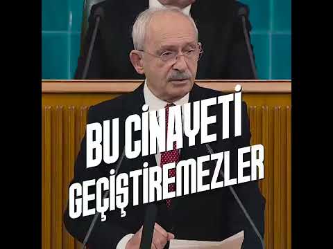 CHP Lideri Kemal KILIÇDAROĞLU Sinan Ateş Cinayeti Hakkında Konuştu. MHP ve Ak partiye(AKP) Yüklendi.