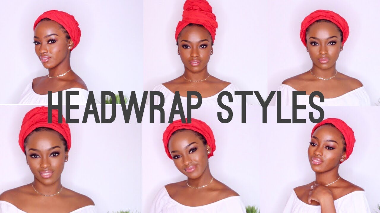 HEADWRAP/TURBAN STYLES FOR SHORT HAIR! | THE EASY WAY! - YouTube