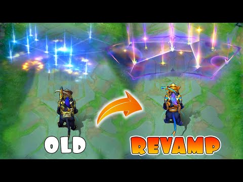 Irithiel Revamp Sagittarius Zodiac Skin VS OLD Skill Effects