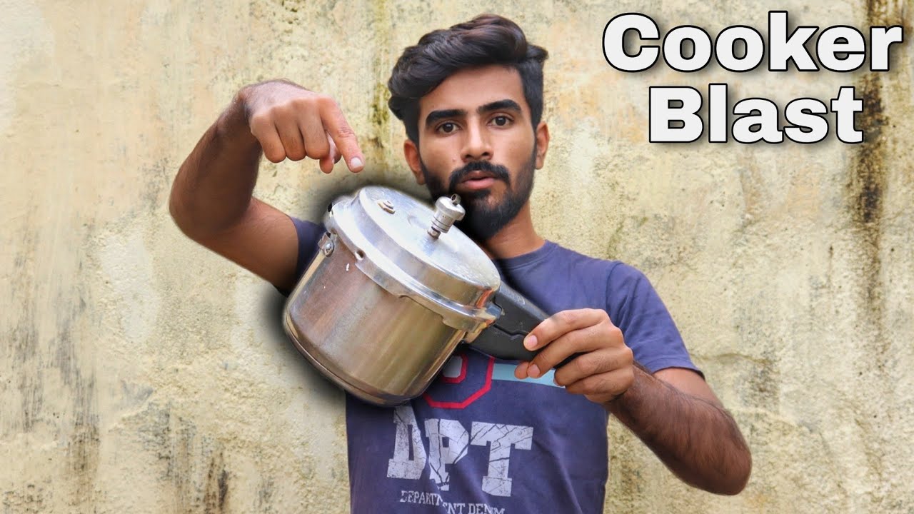कुकर कितना फटता है Pressure Cooker Blast in Real Life - YouTube