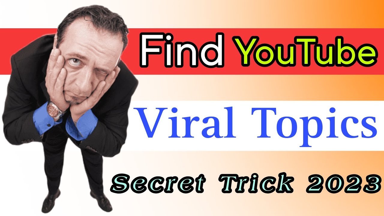 how to find trending topics on youtube 2023 | youtube trends 2023 - YouTube