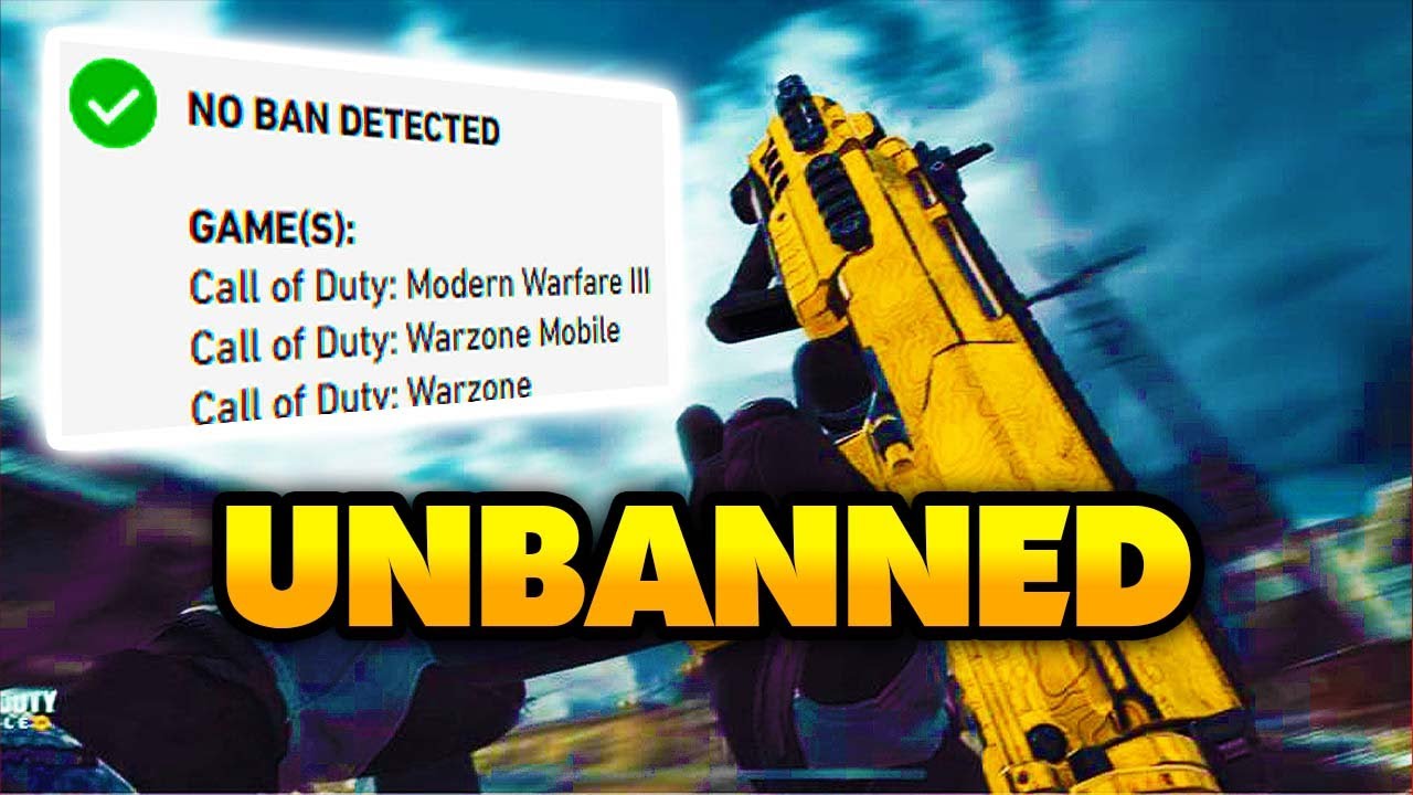 How to Instantly Unban Your Call of Duty Account! - YouTube