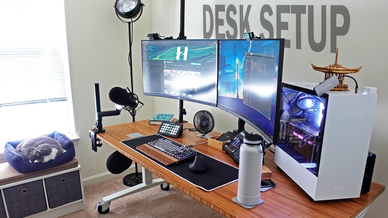 My ULTIMATE Home Office Setup! | Zach Houseknecht - YouTube
