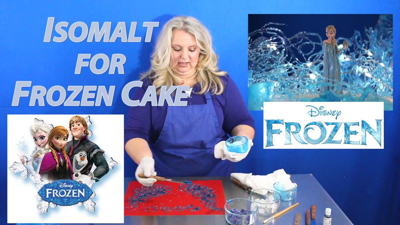 Easy Candy Glass - Isomalt by Cakeplay for Frozen Cake - Darci ...